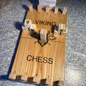 Viking Chess, Kubb Board Game - Etsy