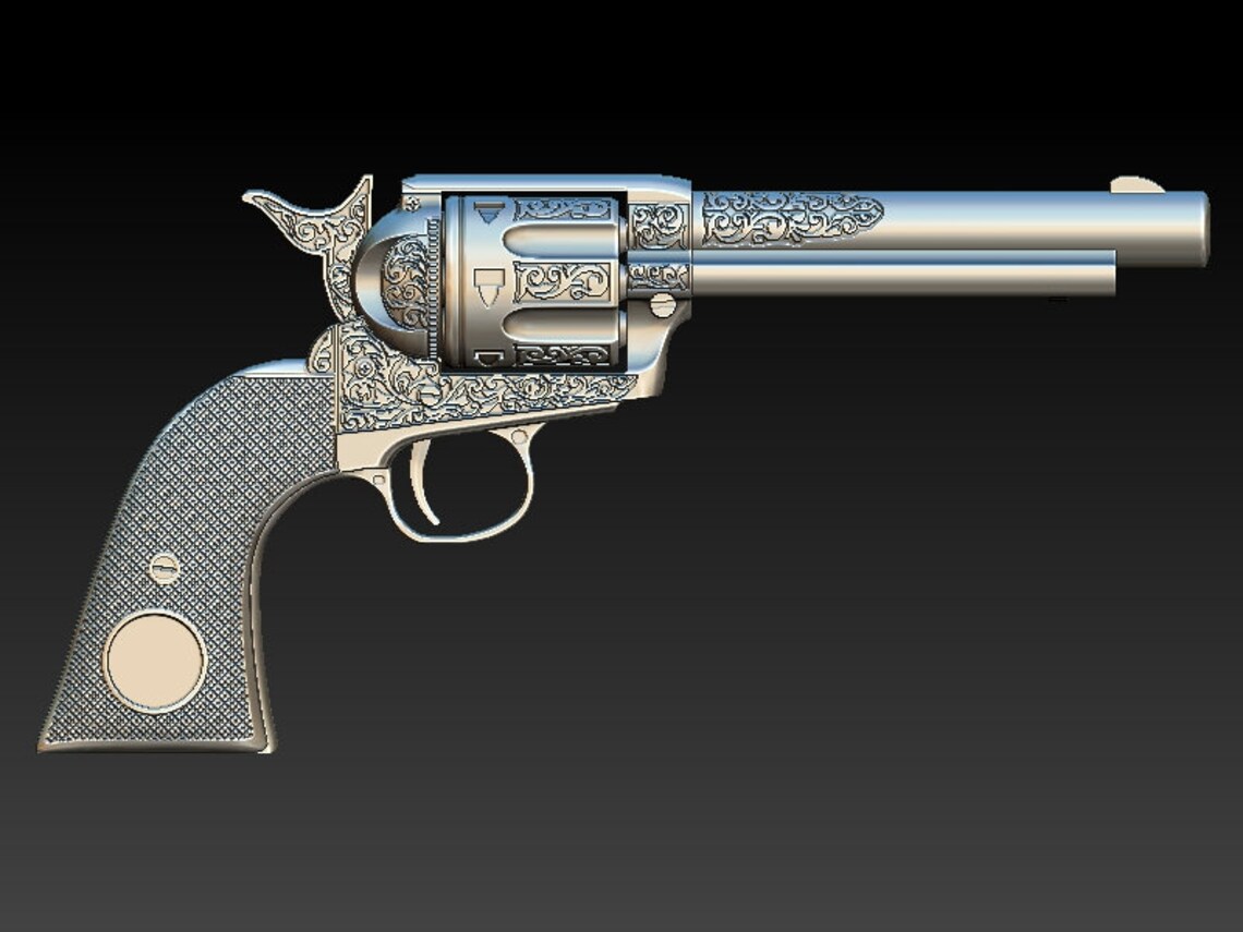3D STL File for CNC Colt - Etsy
