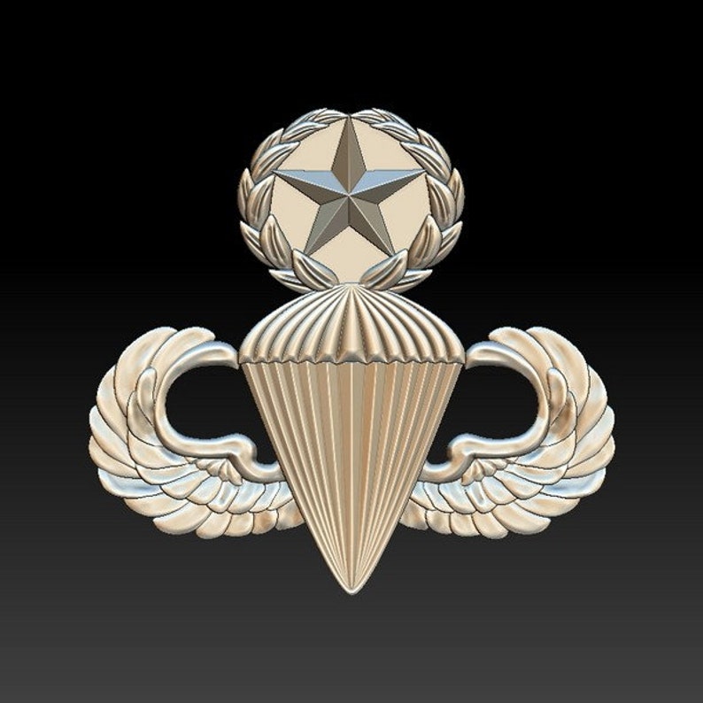 3D STL Model for CNC Badge USMS Force Recon Set 4 Stl Files With Hi ...
