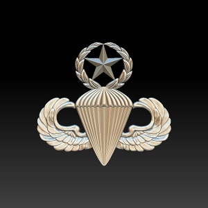 3D STL Model for CNC - Badge USMS Force Recon - Set 4 Stl Files With Hi ...