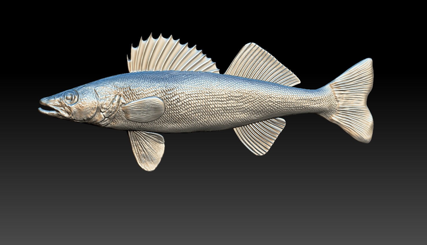 Fish Set 3D STL Model for CNC 5 Stl Files With Hi Details (Instant ...