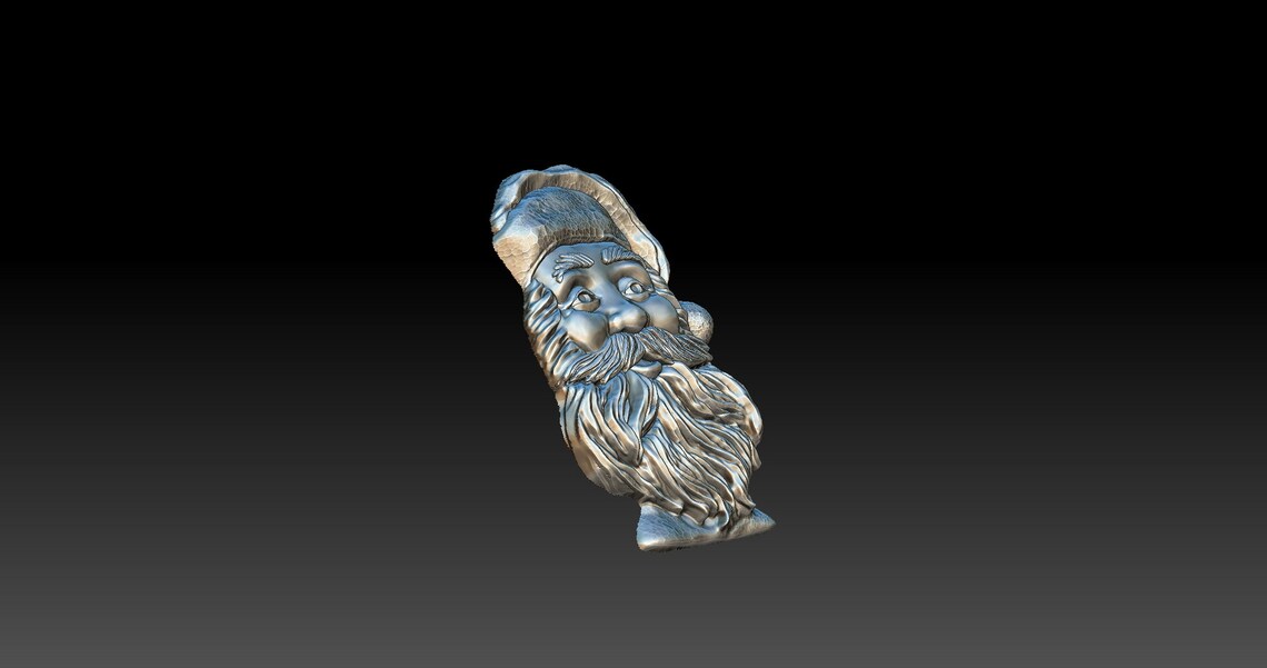 Santa Clauses for Christmas 3D STL Model - Etsy