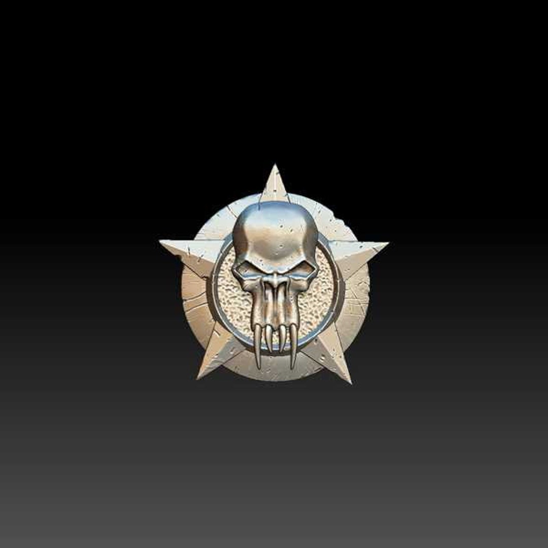 3D STL Model for CNC - BADGE_1 - Etsy