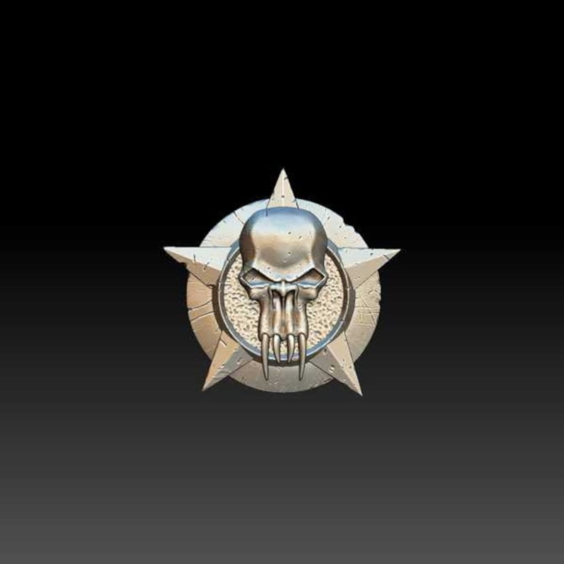 3D STL Model for CNC BADGE_1 - Etsy