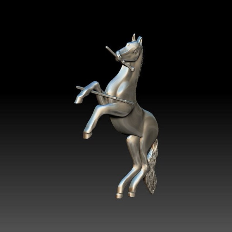 Archivo STL 3D para CNC - Caballo v4 - Etsy México