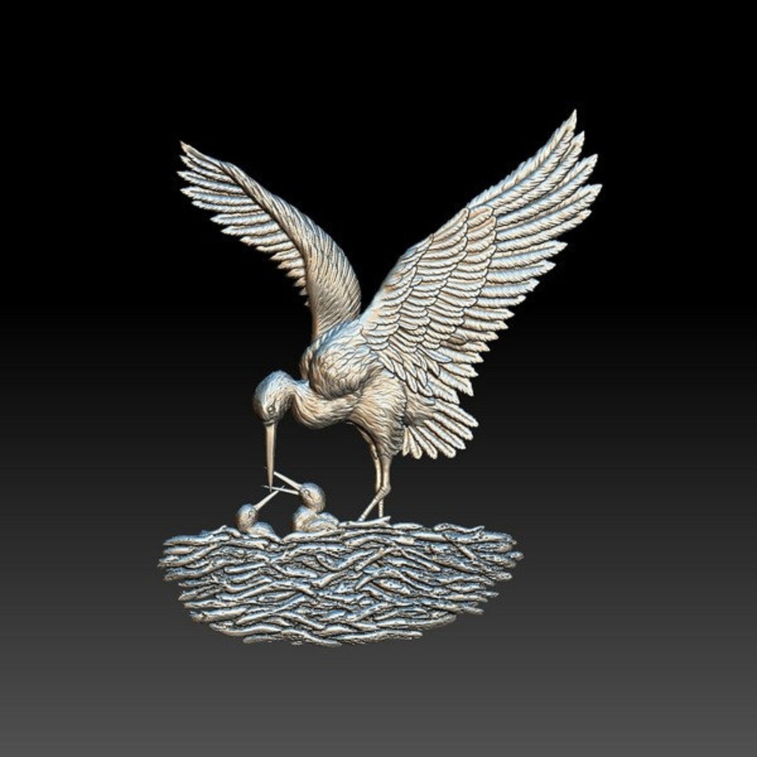 3D STL File for CNC - Stork V1 - Etsy