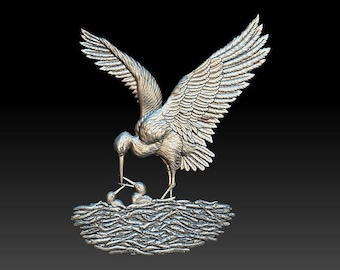 3D STL File for CNC Lily - Etsy