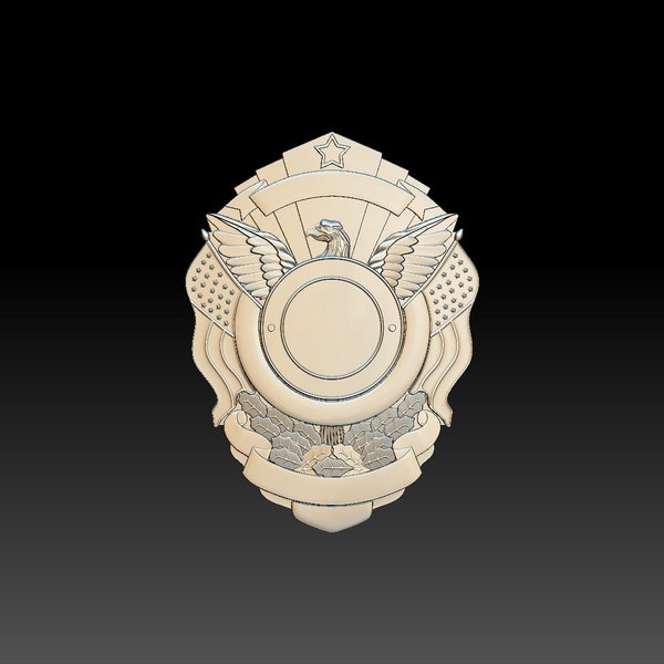 3d Stl Police Badges - Etsy