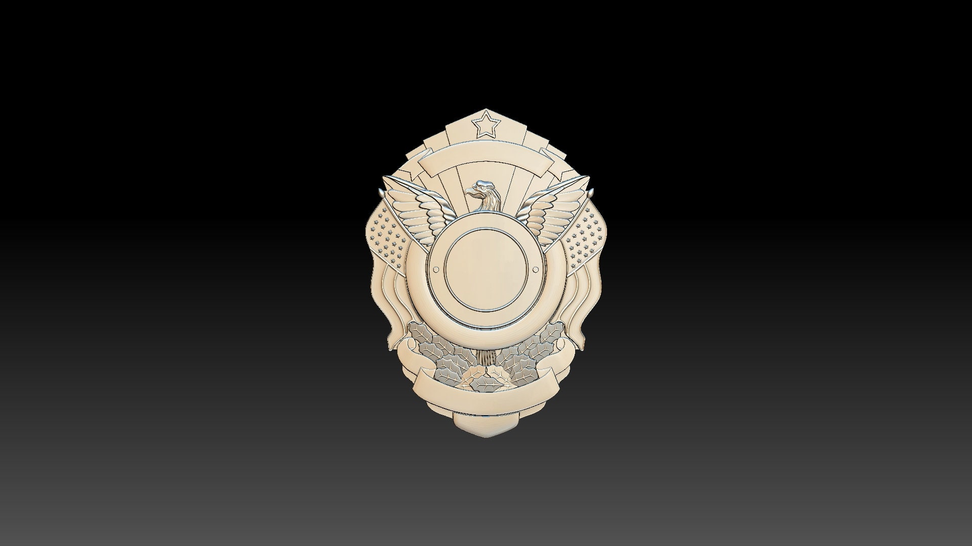 3D STL File for CNC - Set 10 Police Badge - Etsy UK