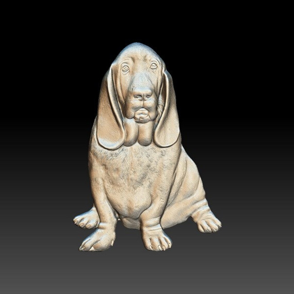 3D STL File Dog V9 | Etsy