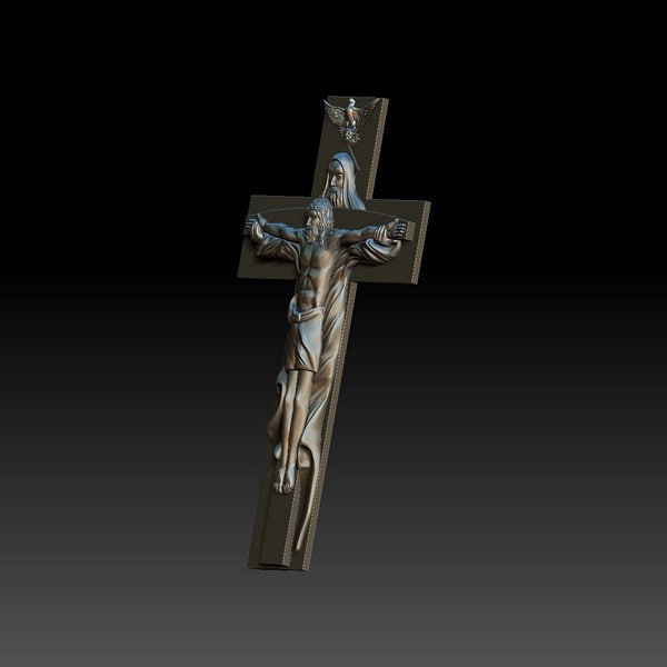 3D STL File Cross V7 - Etsy