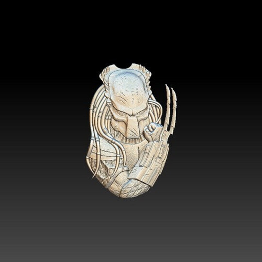 3D STL File for CNC - Predator - Etsy
