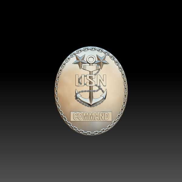 3D STL Model for CNC 5 Set Badge of the USN - Etsy