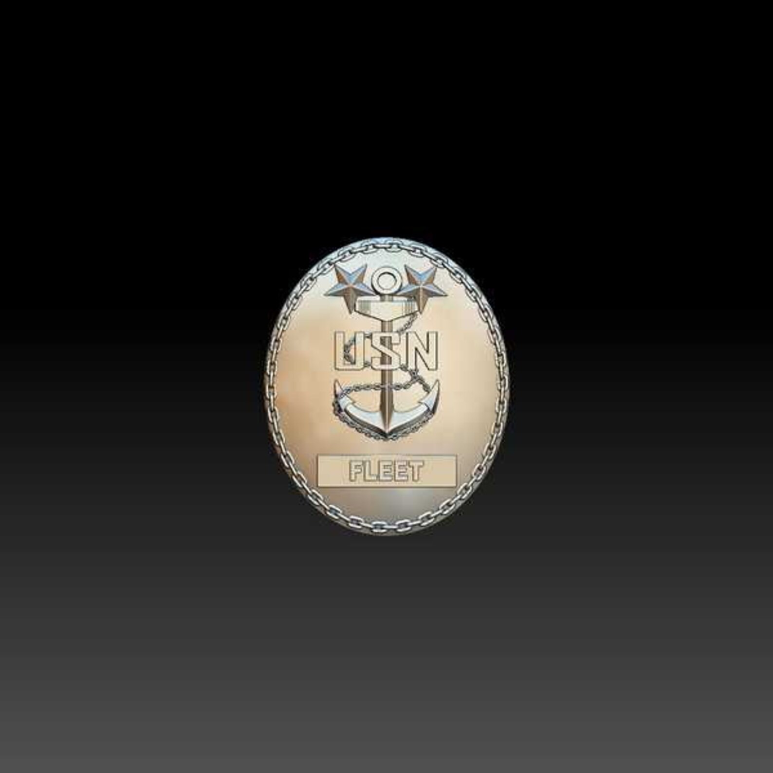 3D STL Model for CNC 5 Set Badge of the USN - Etsy