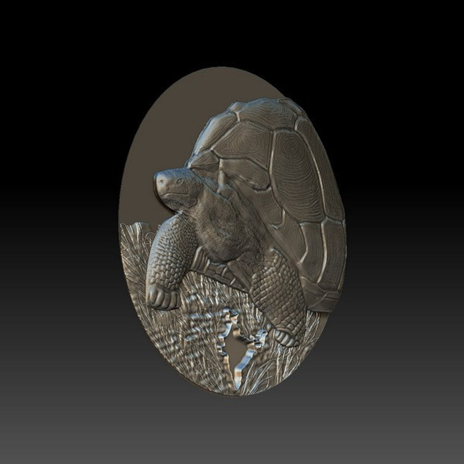 3D STL File for CNC - Turtle V1 - Etsy