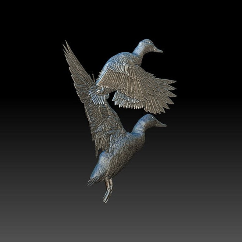 3D STL File for CNC Ducks V2 - Etsy