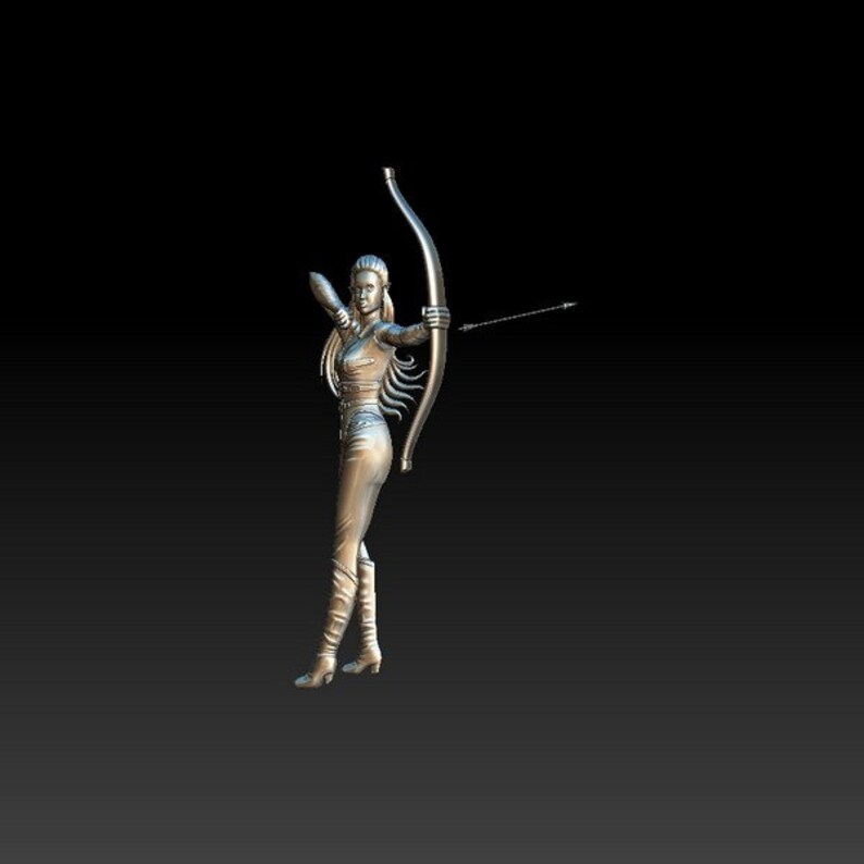 3D STL Model for CNC Archer - Etsy