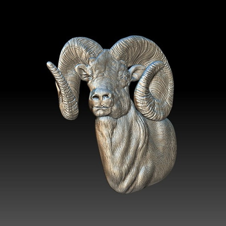 3D STL File for CNC - Sheep - Etsy