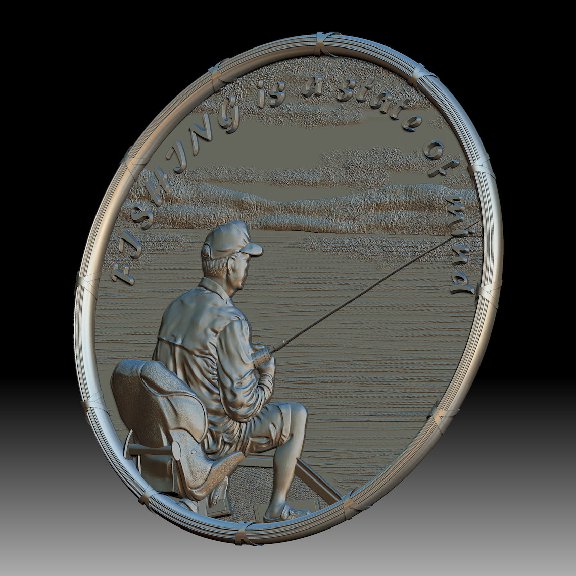 3D STL Model for CNC Fishman - Etsy