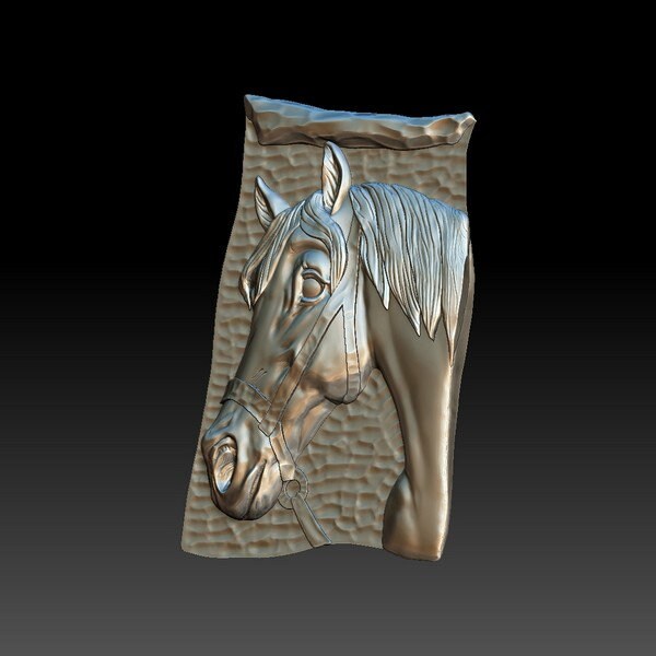 3D STL File for CNC Horse V10 - Etsy