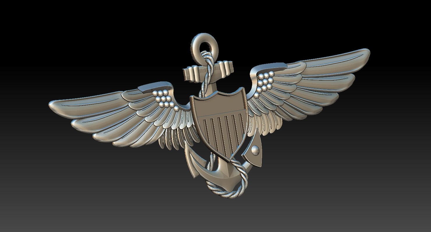 Set of 3D Model for CNC - Naval Aviator - Etsy