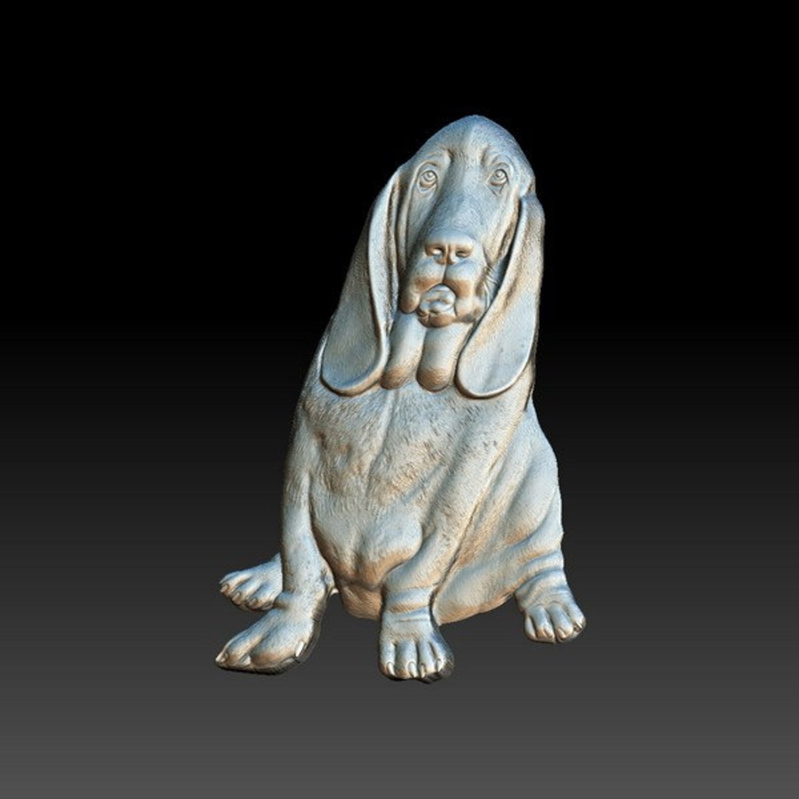 3D STL File Dog V9 | Etsy