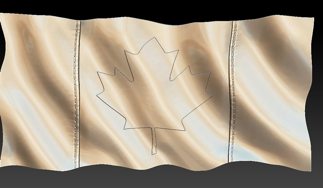 Canadian Flags Full Set 3D STL Model 8 Stl Files With Hi - Etsy