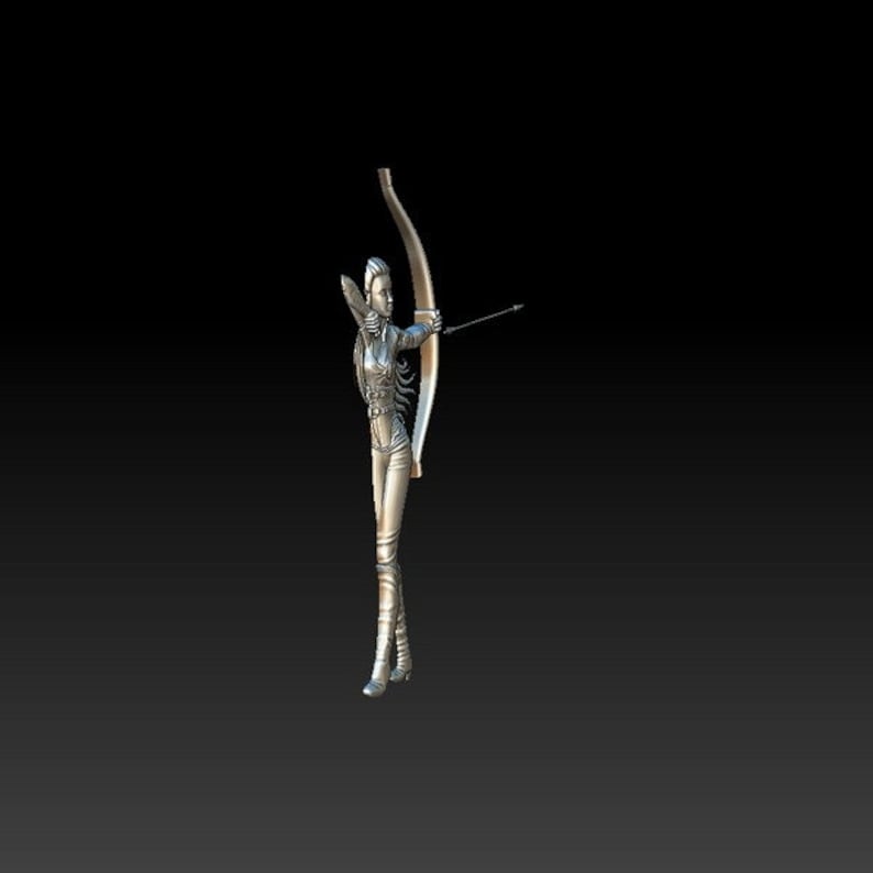 3D STL Model for CNC Archer - Etsy