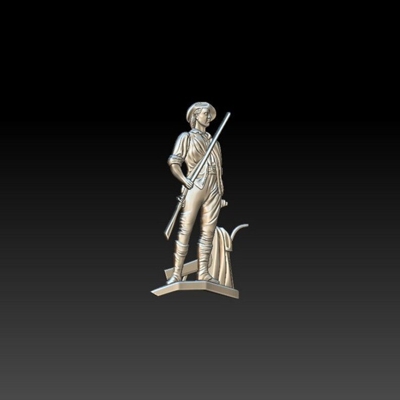 3D STL File for CNC American Guard - Etsy