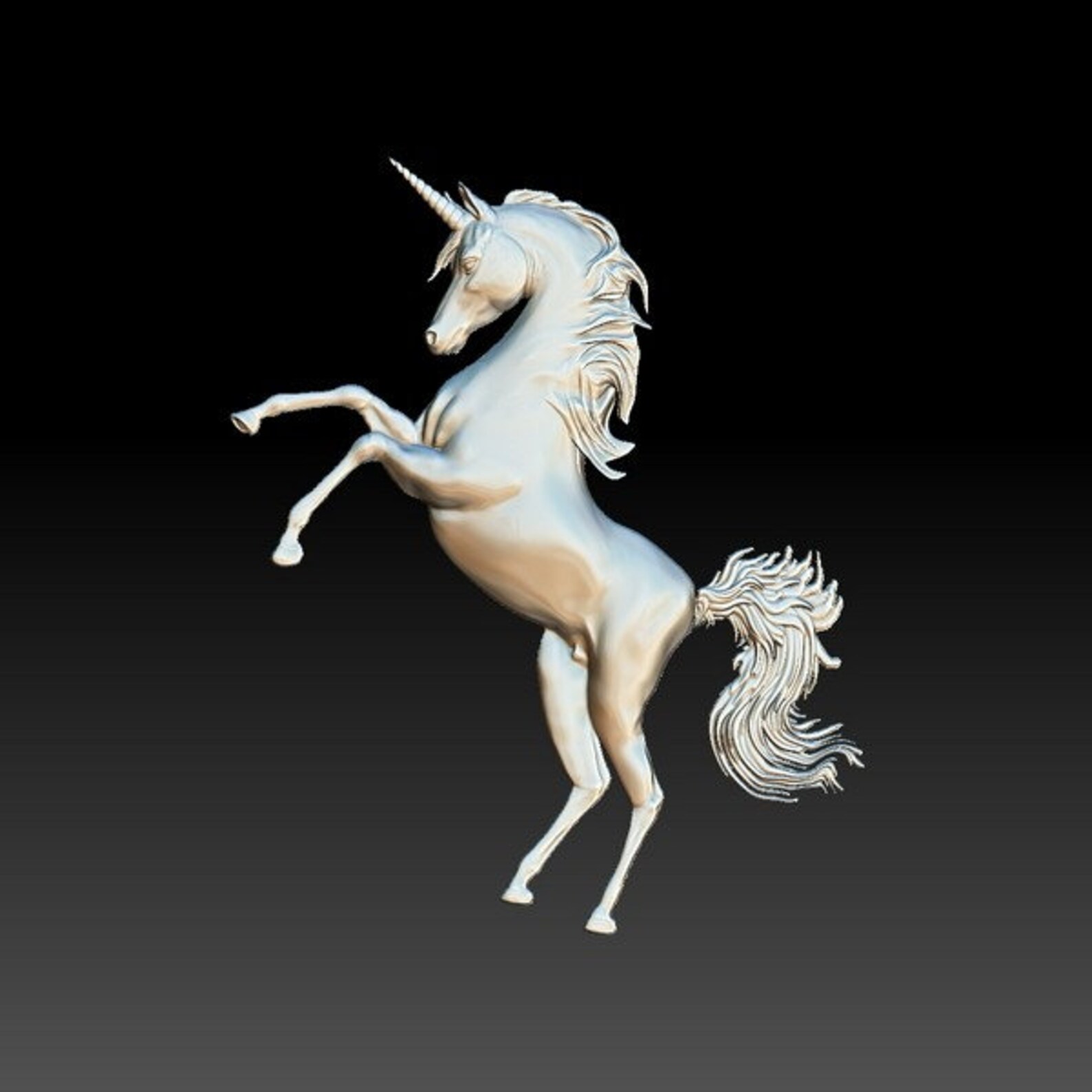 3D STL File for CNC - Unicorn V1 - Etsy