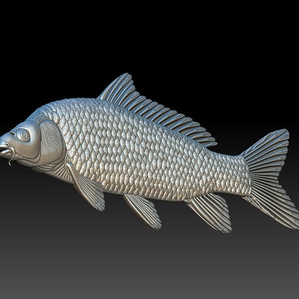 3D STL File for CNC Fish V1 - Etsy