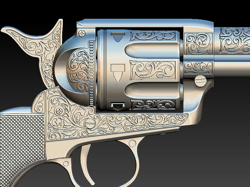 3D STL File for CNC Colt - Etsy