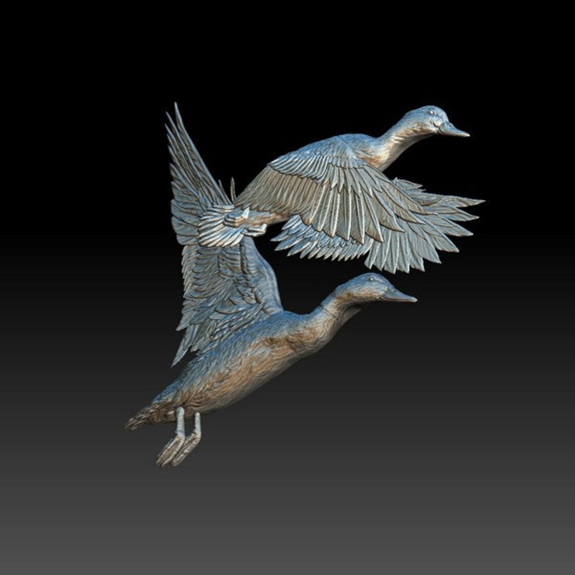 3D STL File for CNC Ducks V2 - Etsy
