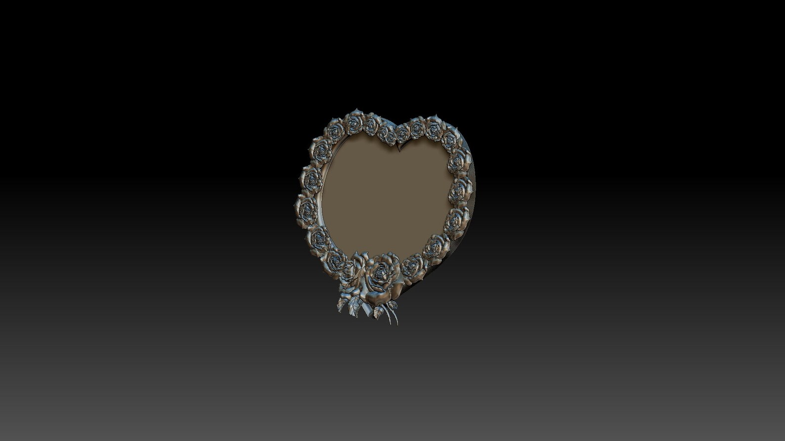 3D STL File for CNC - Frame Roses - Etsy