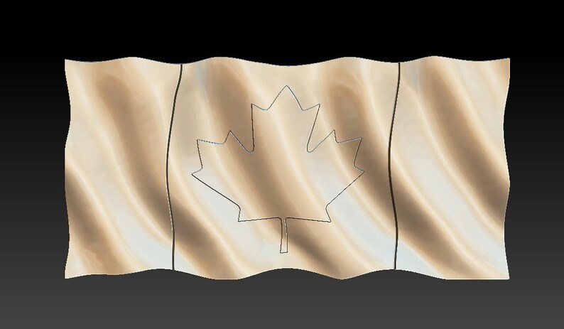 Canadian Flags Full Set 3D STL Model 8 Stl Files With Hi - Etsy