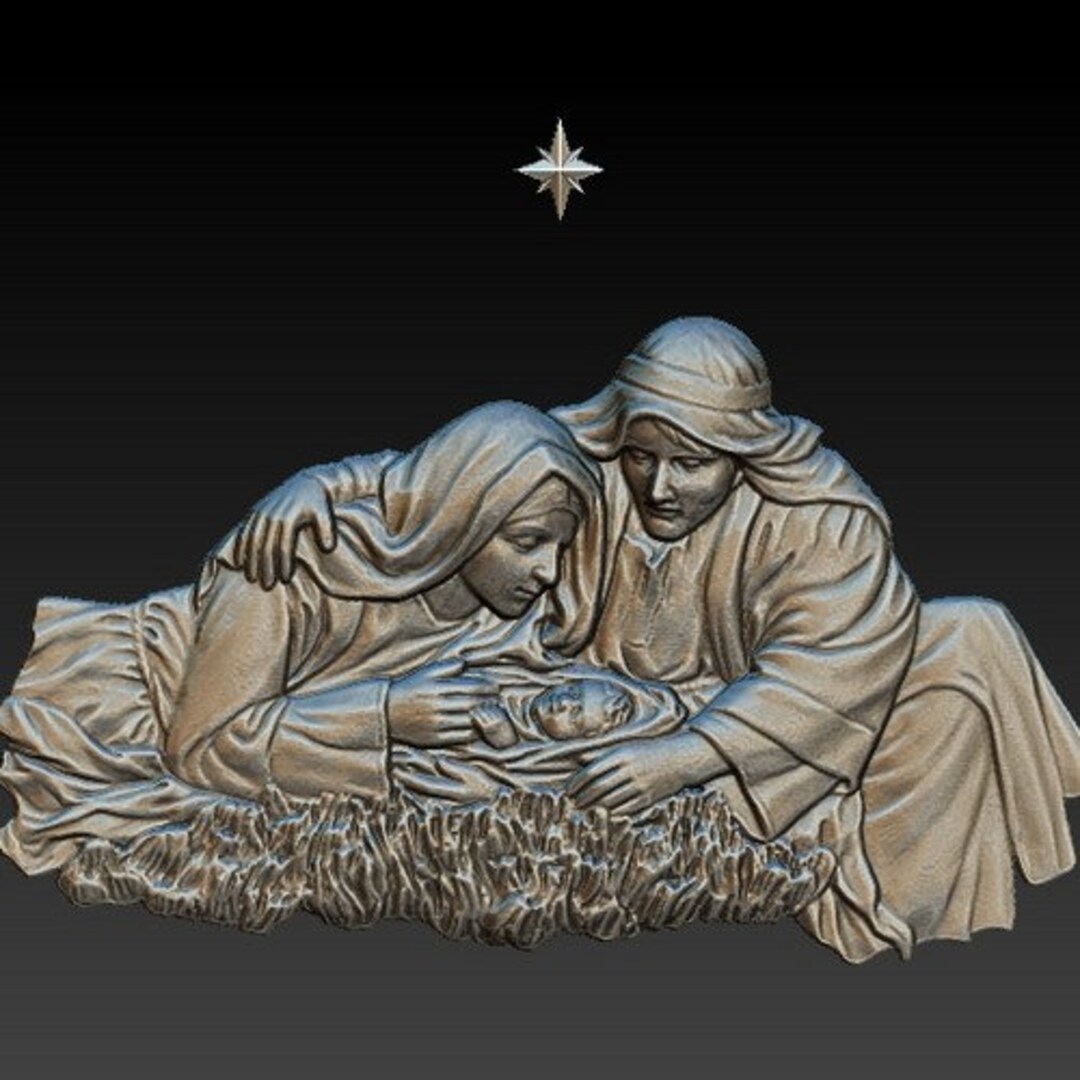 3D STL Model - Christmas V1 - Etsy