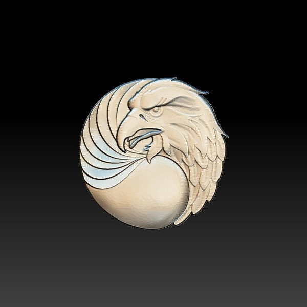 3D STL Model for CNC Eagle_12 - Etsy