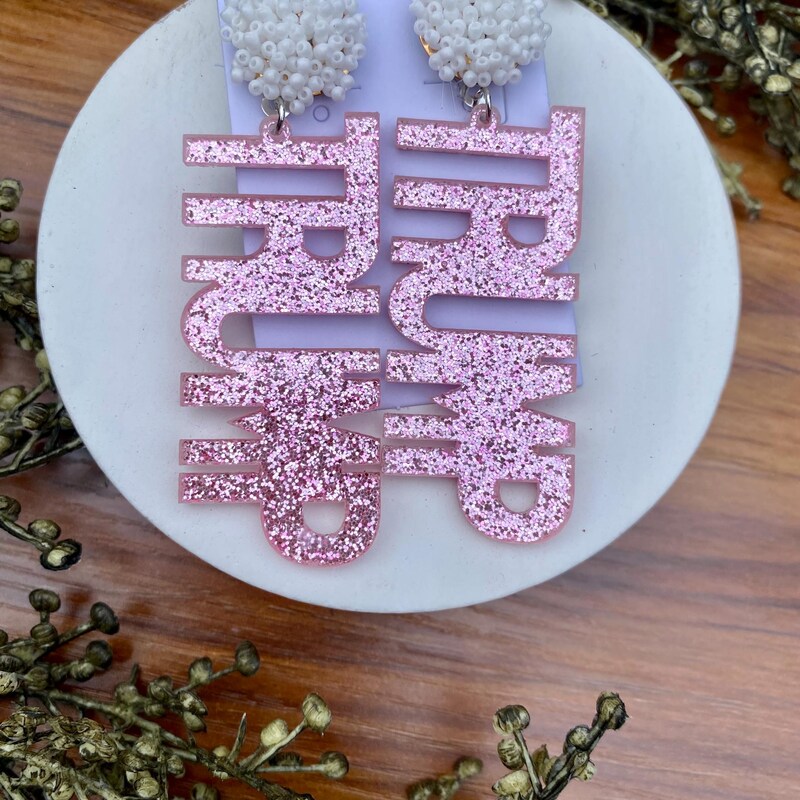 Trump 2024 Earring - Etsy