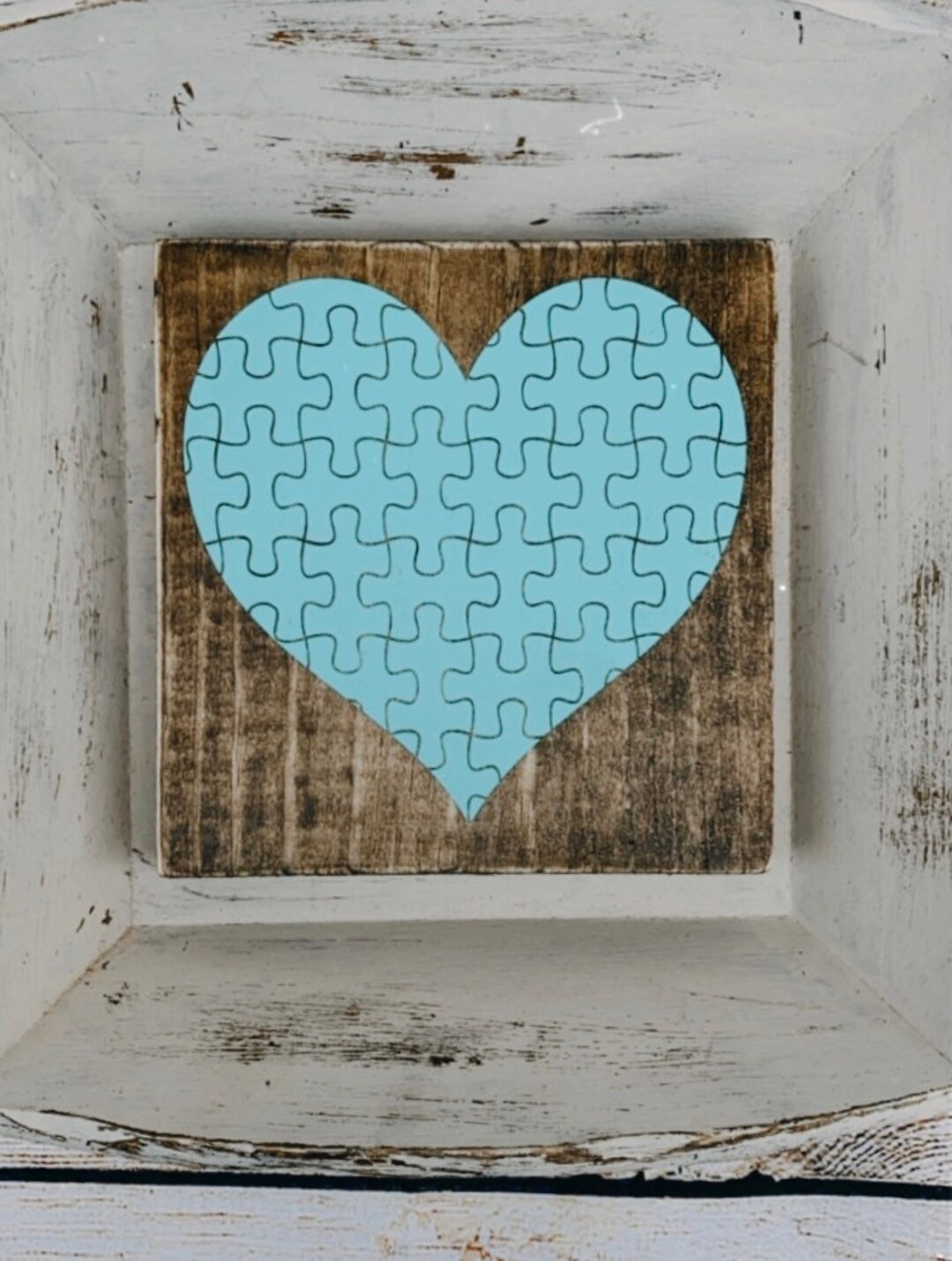 Puzzle Heart Sign, Puzzle Sign, Autism Awareness Sign, Autism Puzzle ...
