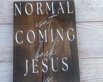 Jesus is Coming Sign - Etsy