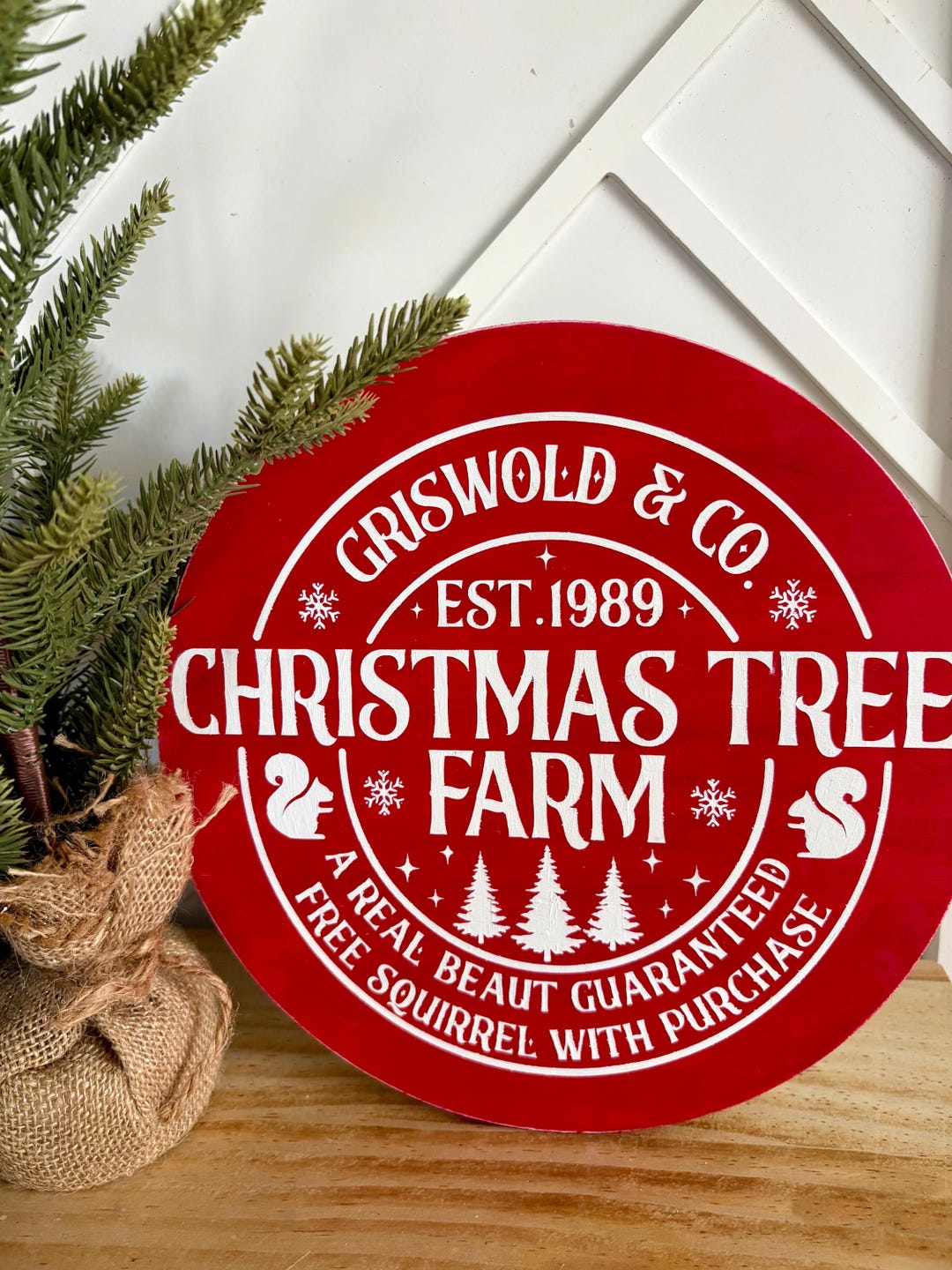 Griswold Tree Farm| Christmas Sign| Christmas Decor| Christmas Vacation ...