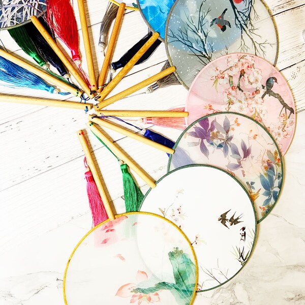 Hand Held Fan - Etsy