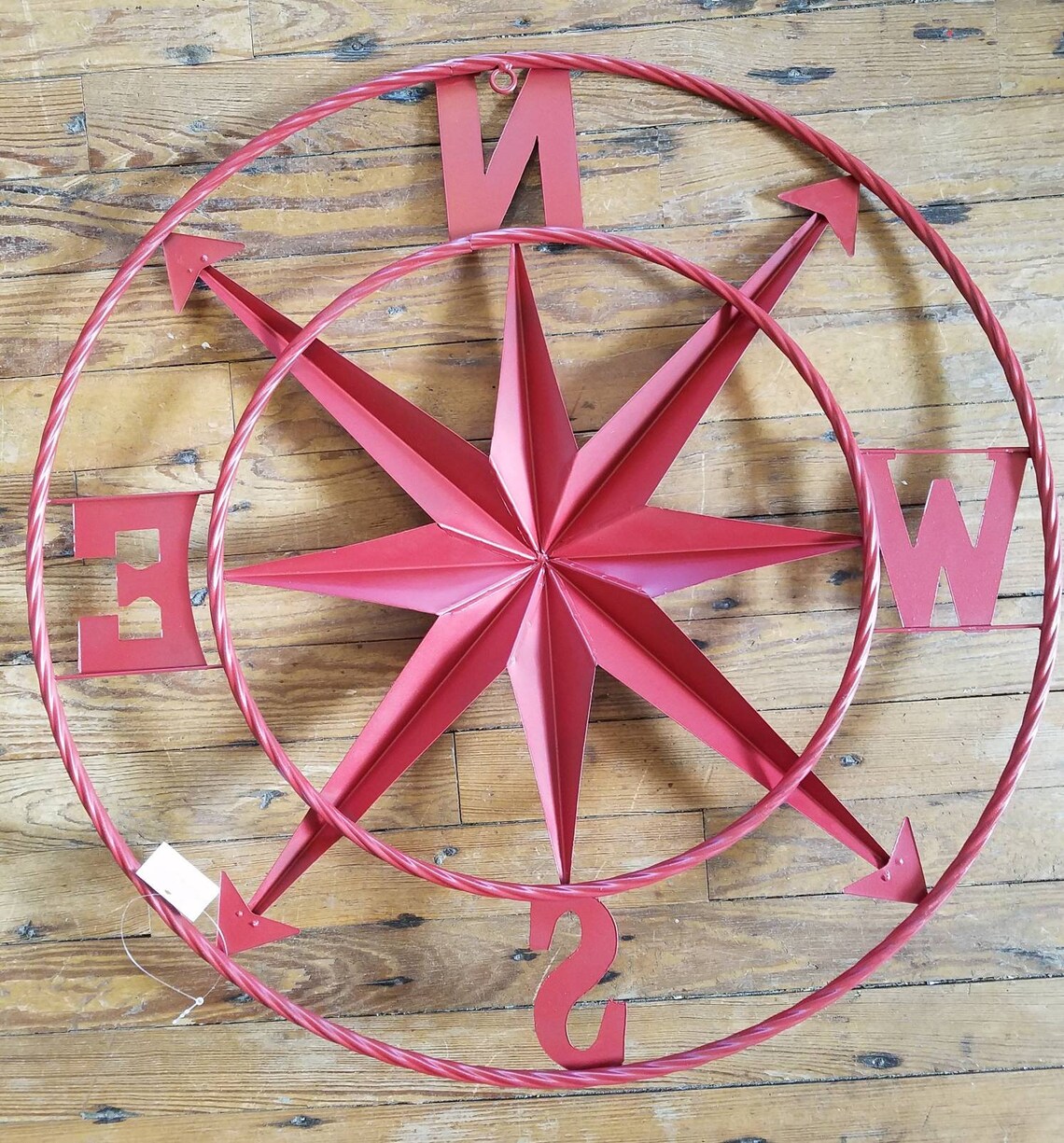 Compass Rose Metal Wall Decor 2 Feet in Diameter. Indoor or | Etsy