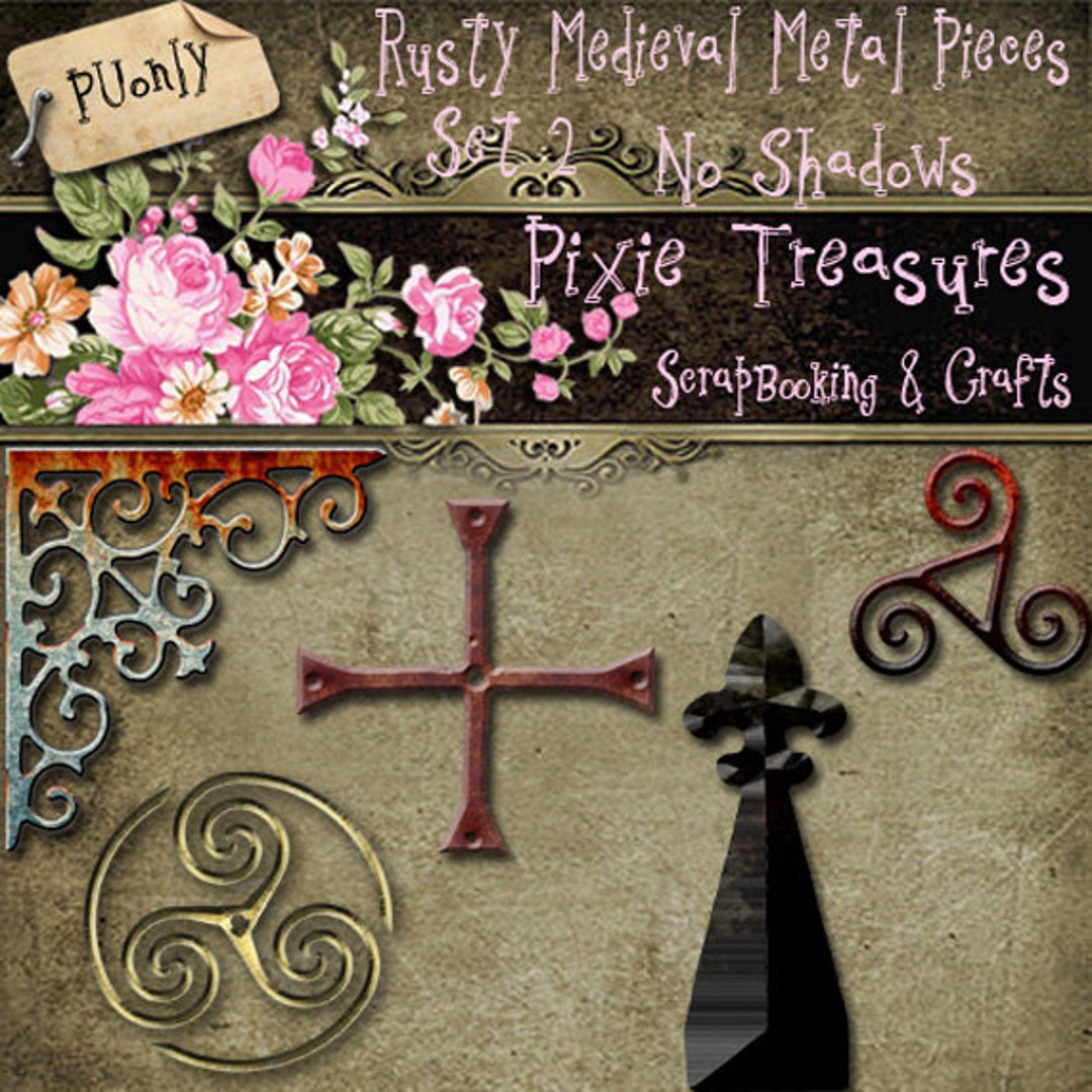 Printable Medieval Embellishments - Etsy
