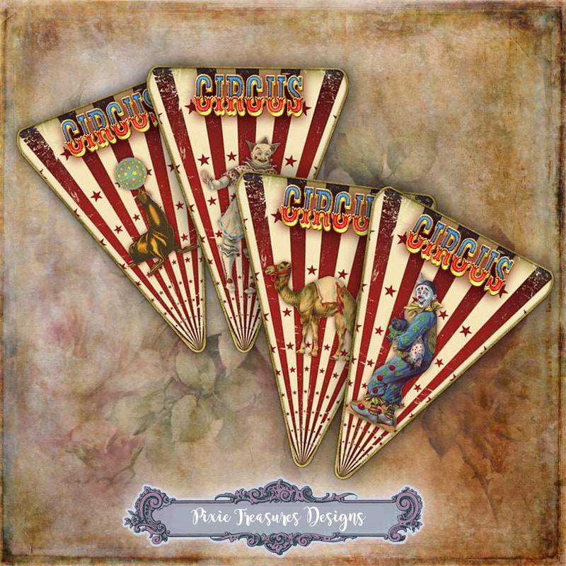 Circus Banner - Etsy