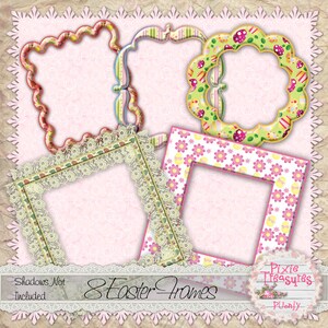 Downloadable picture frames store