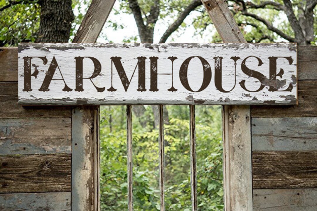 Rustic Farmhouse Sign Digital Printable - Etsy