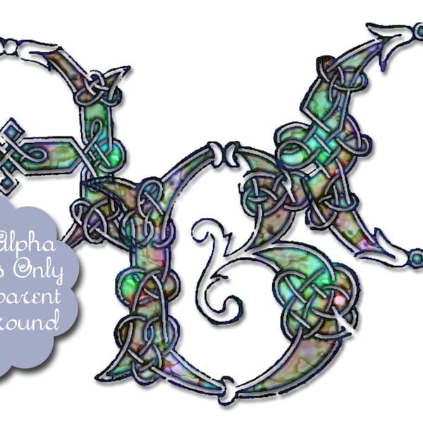 Celtic Alphabets - Etsy