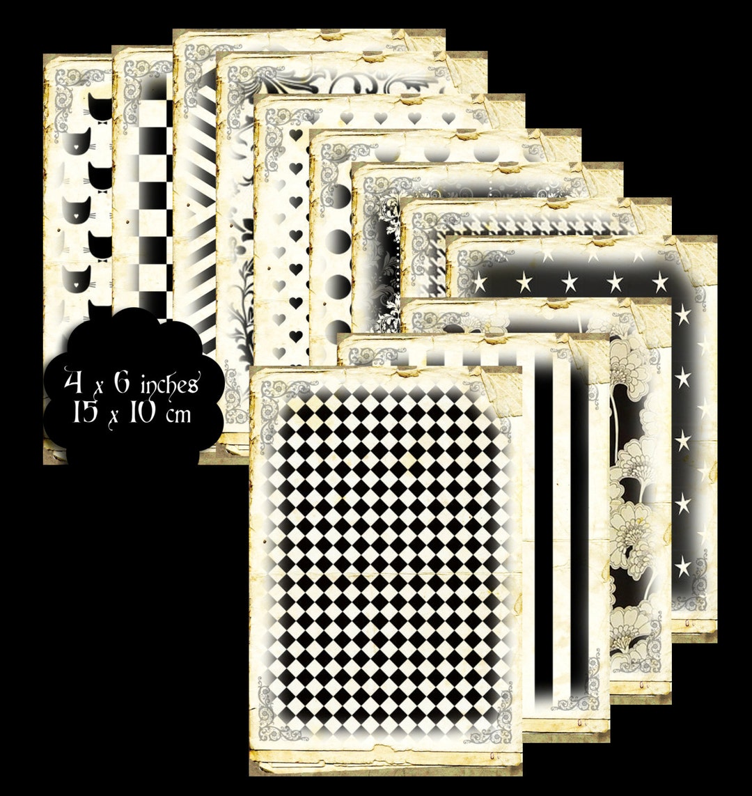 12 Printable Black Onyx Tags - Etsy