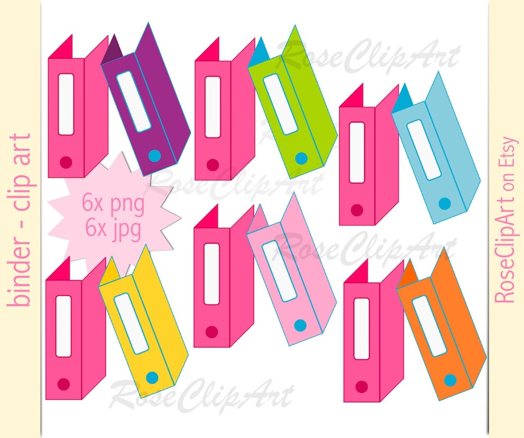 Ordner Clipart Instant Download Clipart Aktenordner Png - Etsy